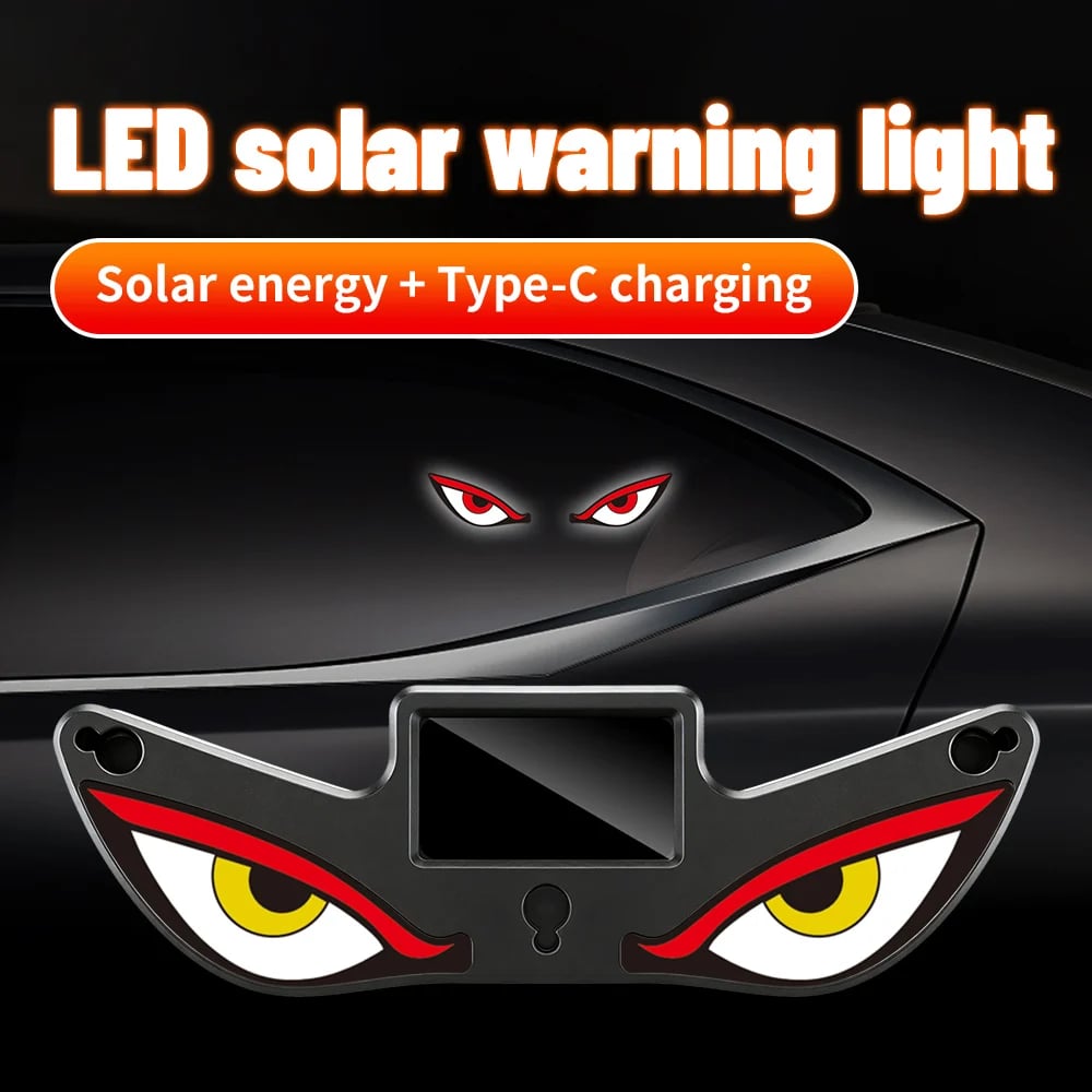 Solar Demon Eye LED Car Window Light – dironia.com