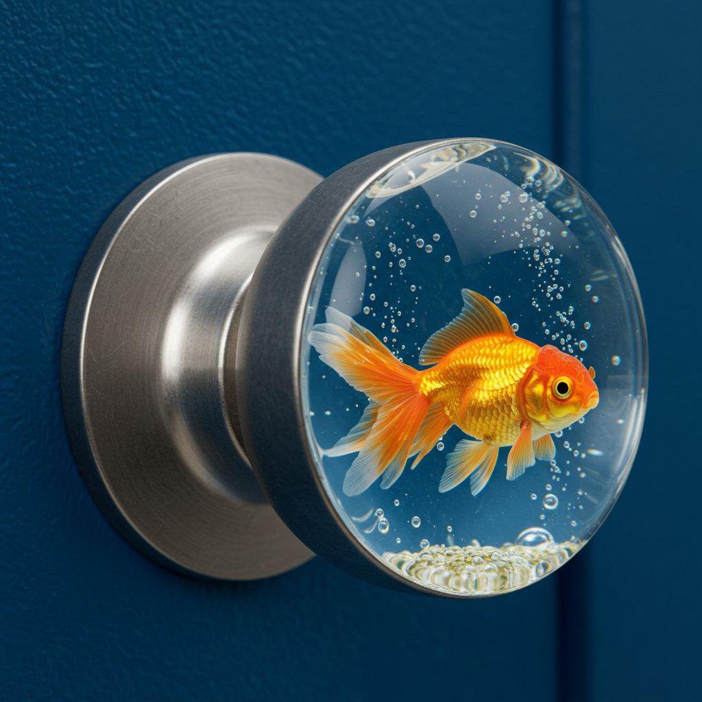 Unique decorative door handle - Handmade – dironia.com